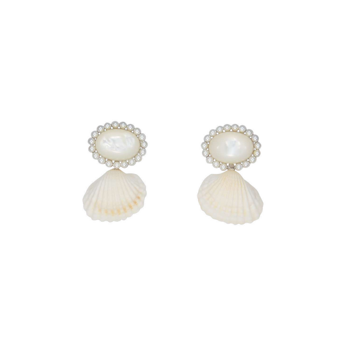 Natural Mother of Pearl Shell Earrings – Atomicfield