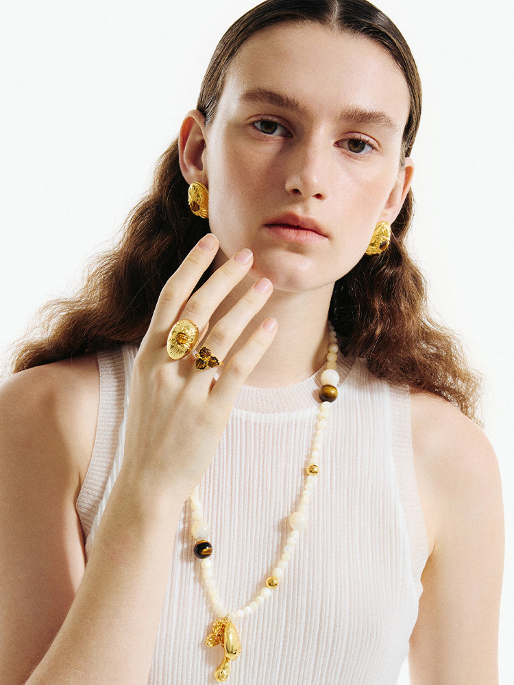 Amber Egg Ring – Atomicfield