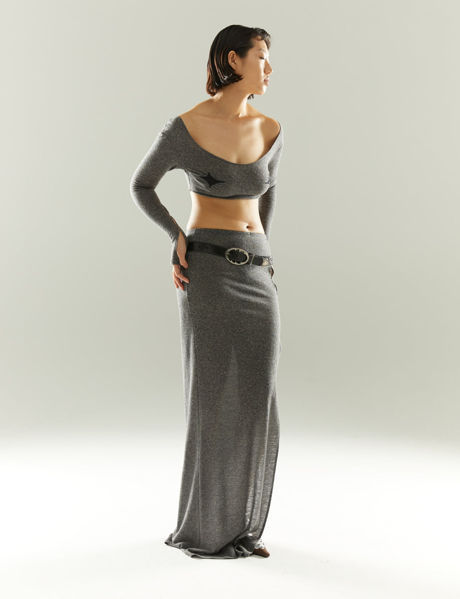 Slit Maxi Skirt – Atomicfield