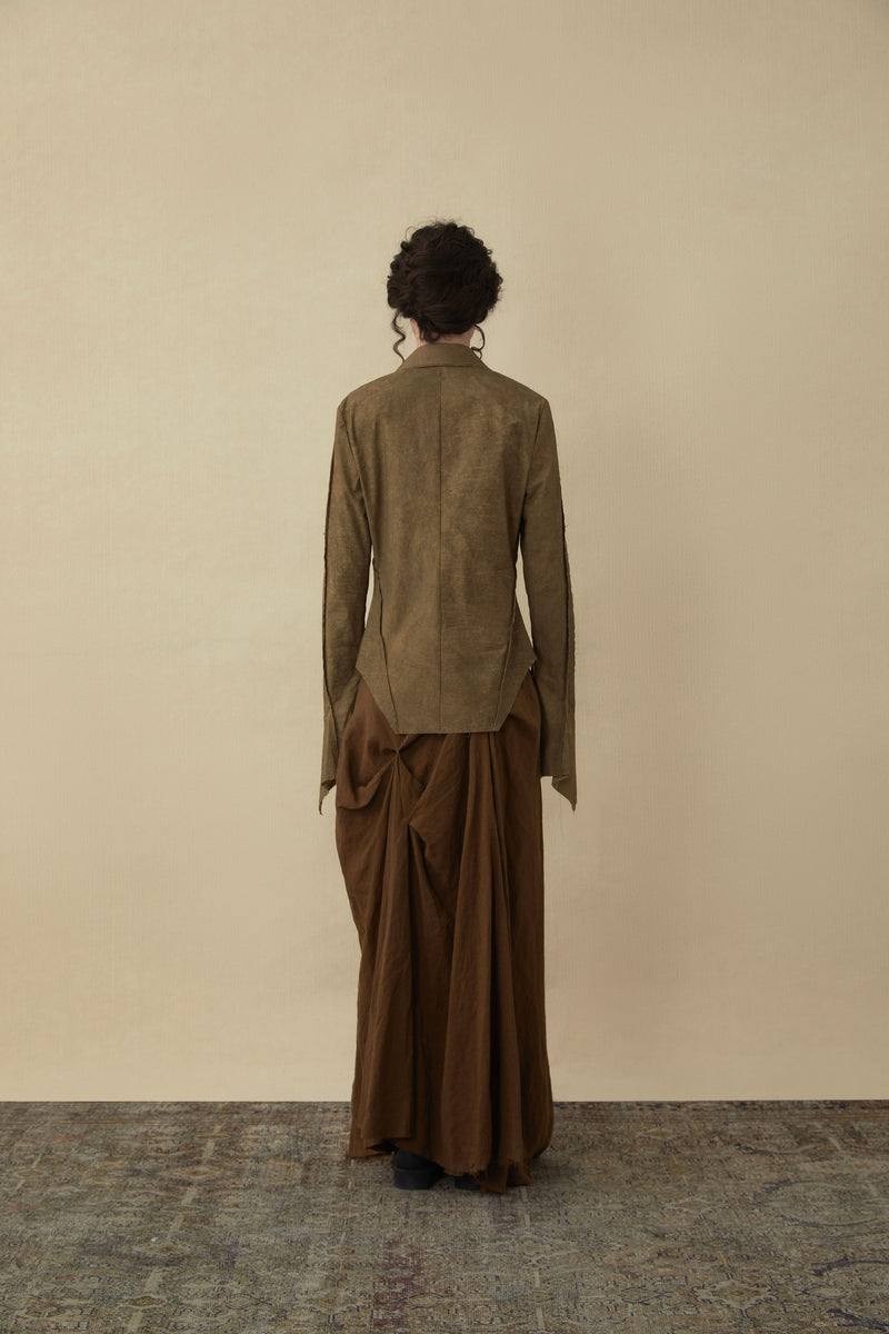 Linen Pleated Skirt – Atomicfield