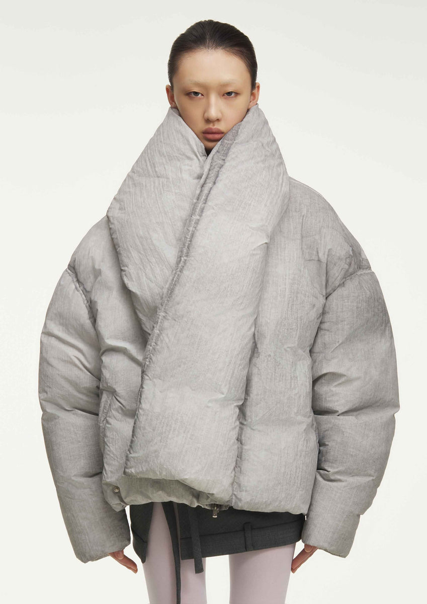 Scarf Down Jacket – Atomicfield