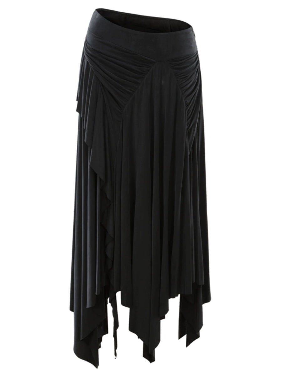 copper-ammonia Knit Draped Skirt – Atomicfield