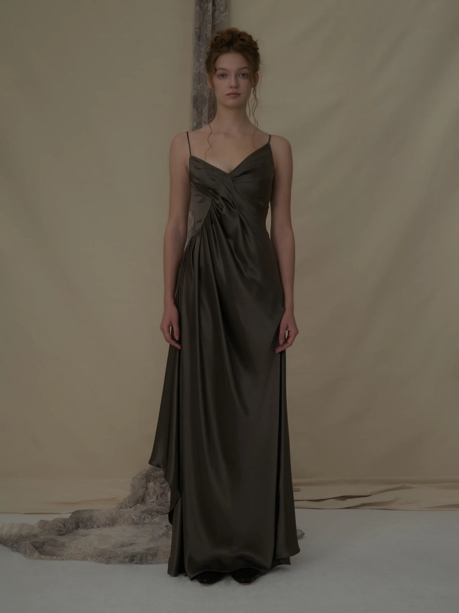 Acetate pleated three-dimensional dress – Atomicfield